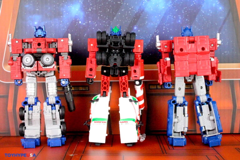 Hasbro Transformers Generations Holiday Optimus Prime Figure Review