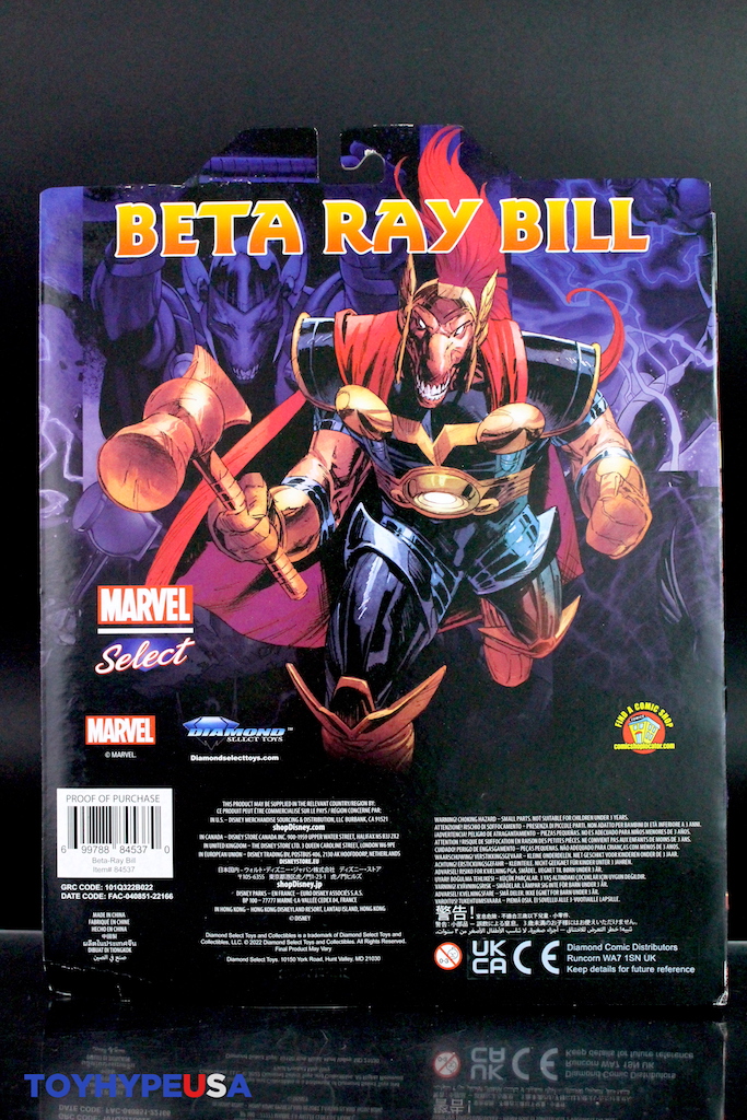 Diamond Select Toys Marvel Select Beta Ray Bill Figure Review
