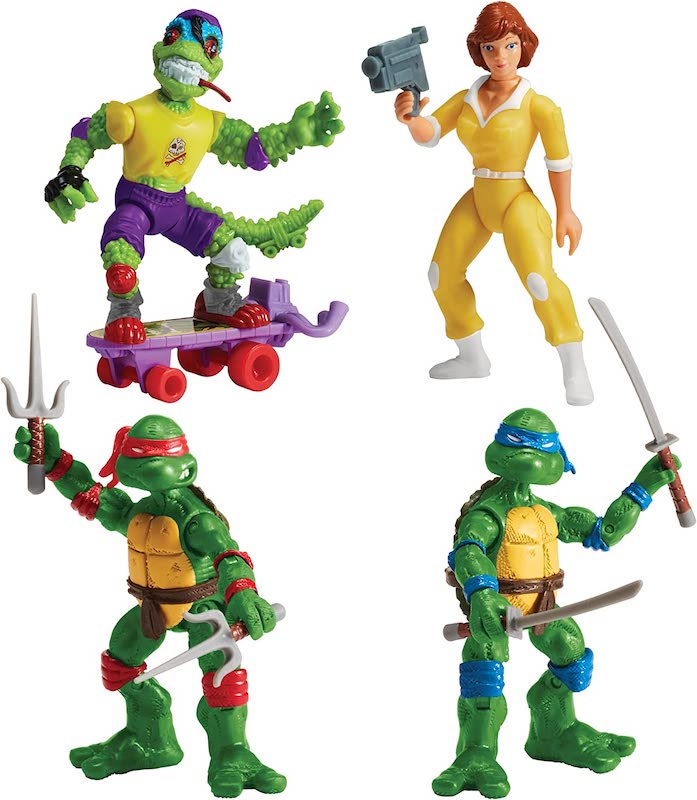 Playmates Toys Teenage Mutant Ninja Turtles: Classic Adventure Heroes ...