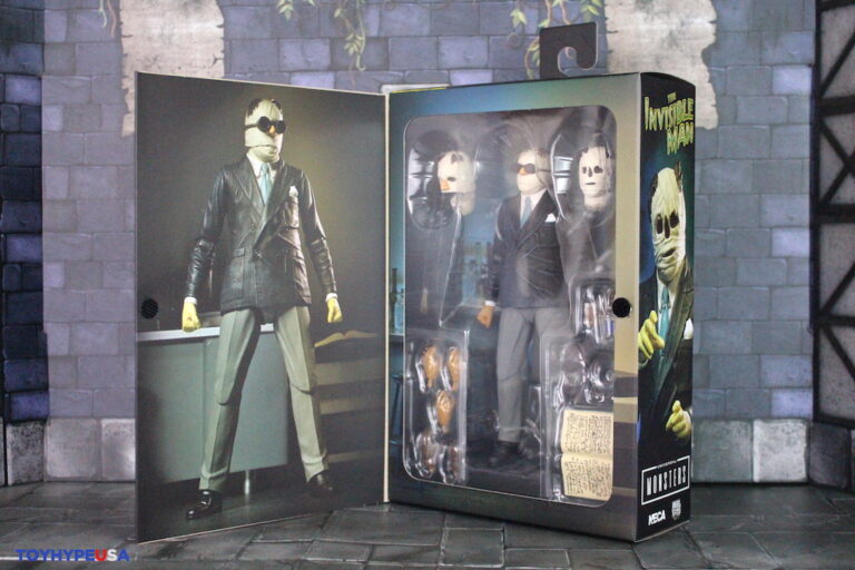 NECA Toys Universal Monsters Ultimate Invisible Man Figure Review