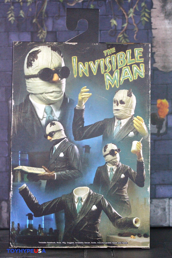 NECA Toys Universal Monsters Ultimate Invisible Man Figure Review