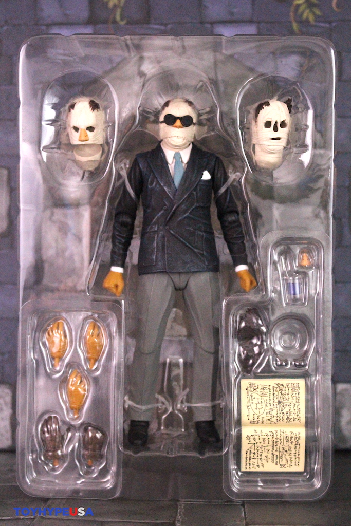 NECA Toys Universal Monsters Ultimate Invisible Man Figure Review