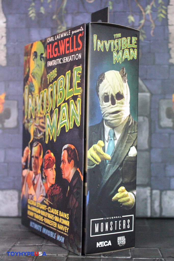 NECA Toys Universal Monsters Ultimate Invisible Man Figure Review