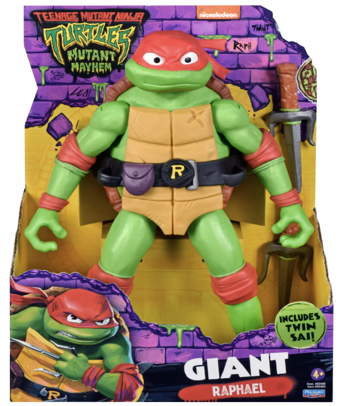 Playmates Toys Teenage Mutant Ninja Turtles: Mutant Mayhem Turtles ...