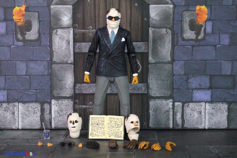 NECA Toys Universal Monsters Ultimate Invisible Man Figure Review