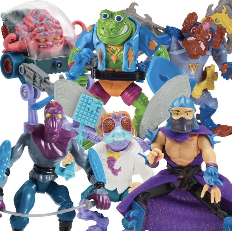 Playmates Toys Teenage Mutant Ninja Turtles Original Classic Villains ...