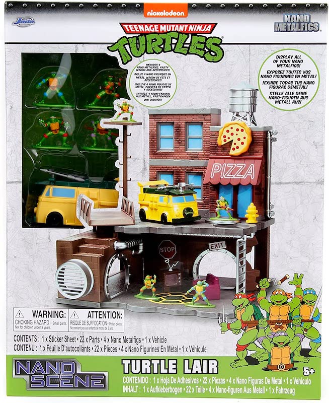 Jada Toys - Teenage Mutant Ninja Turtles Turtle Lair Nano Scene 1.65 ...