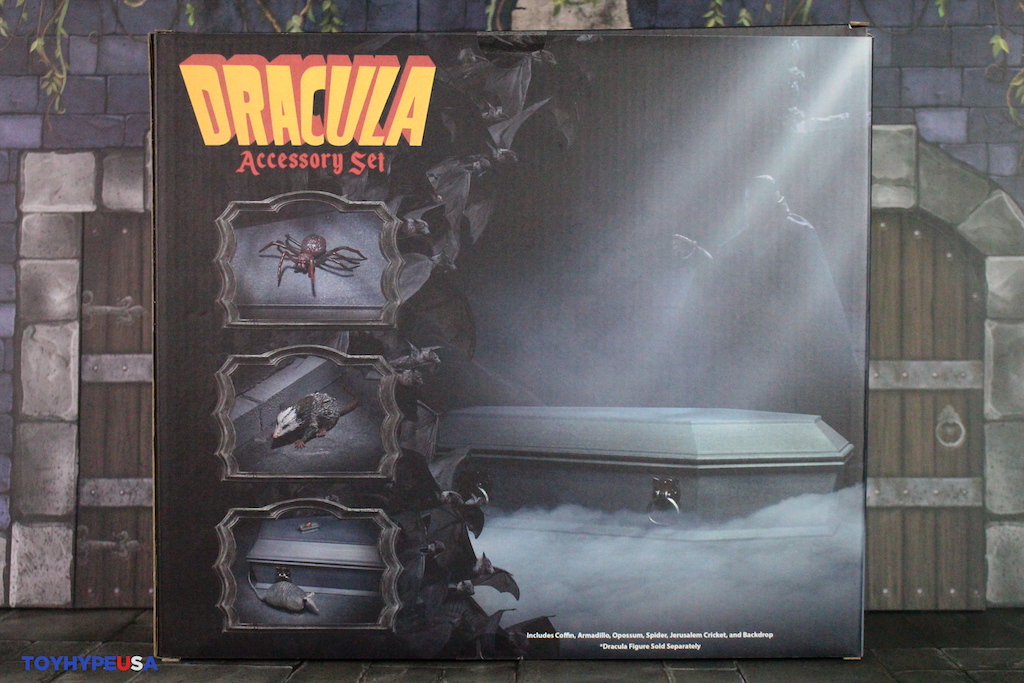 NECA Toys Universal Monsters Dracula Accessory Set Review