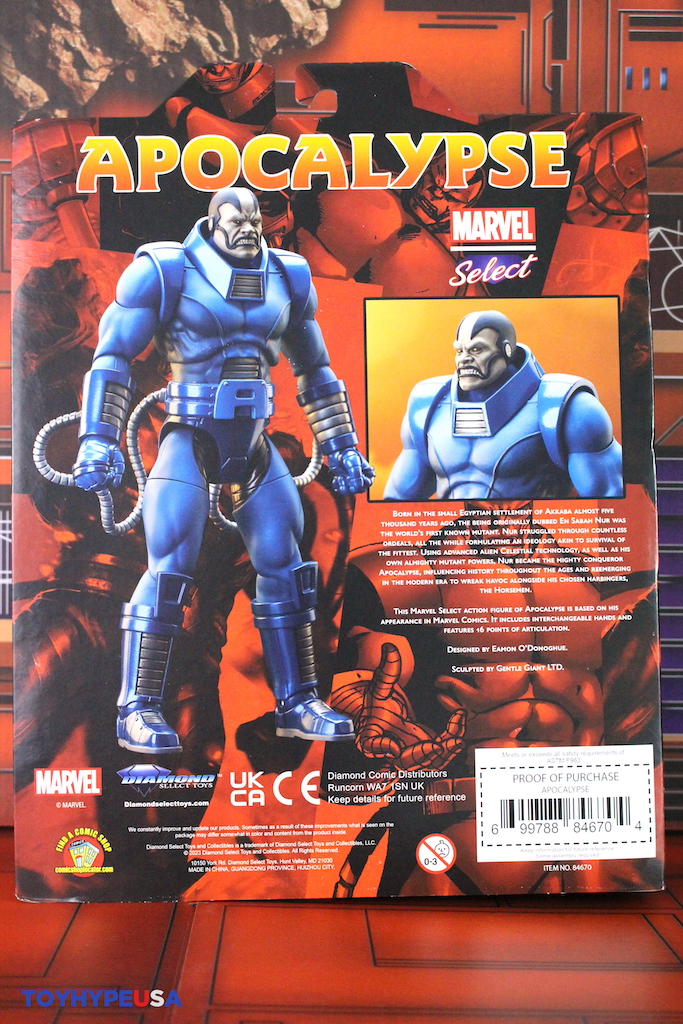 Diamond Select Toys Marvel Select Apocalypse Figure Review