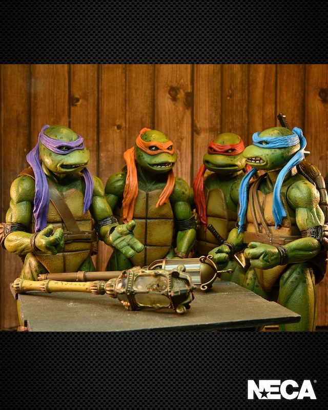 NECA Toys Teenage Mutant Ninja Turtles 3 Samurai 4-Pack - San Diego ...