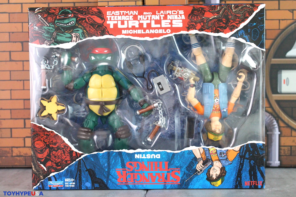 Playmates Toys Teenage Mutant Ninja Turtles x Stranger Things Crossover ...