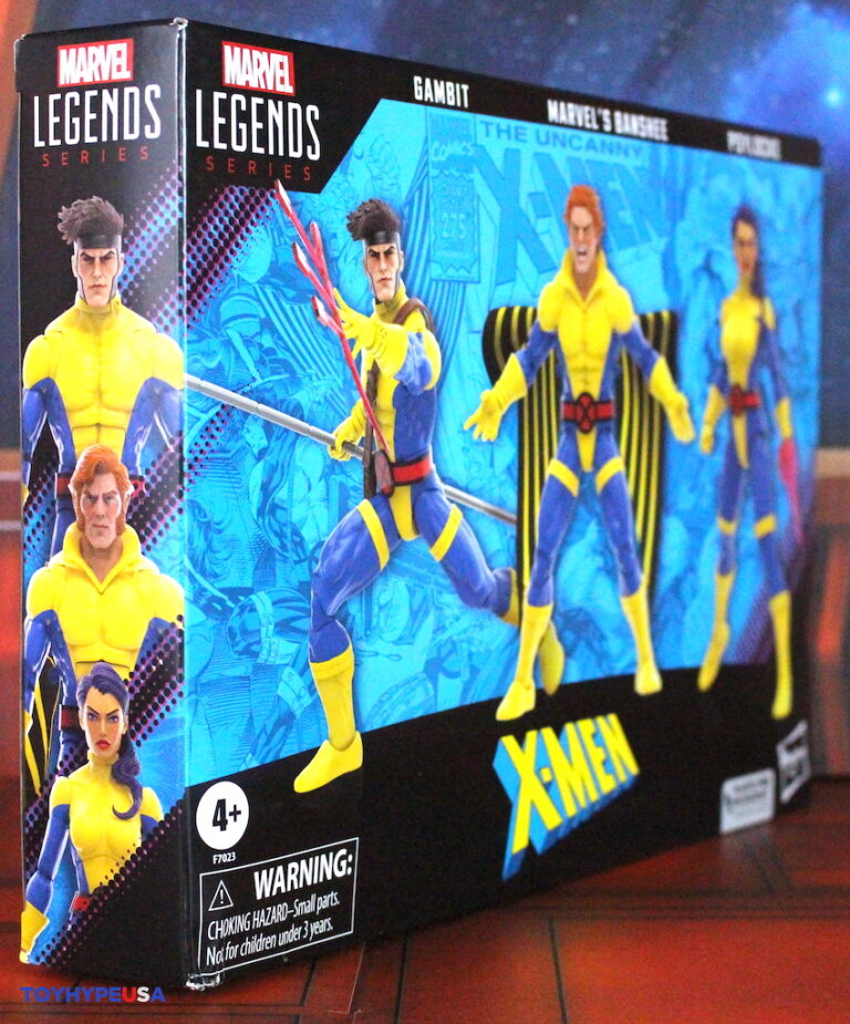 Hasbro Marvel Legends 60th Anniversary Banshee, Gambit & Psylocke ...