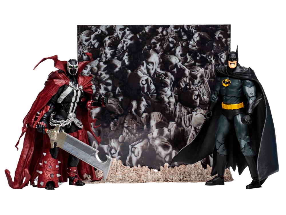 SDCC 2023 - McFarlane Toys DC Multiverse - Batman & Spawn Figure Two ...