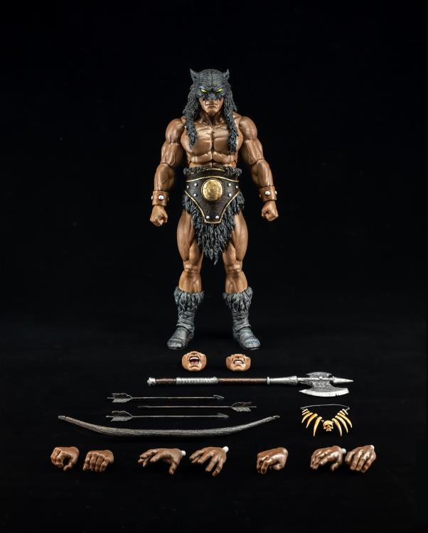 Frazetta Girls: ICON Collectibles 1/12 Scale Fire & Ice Dark Wolf ...