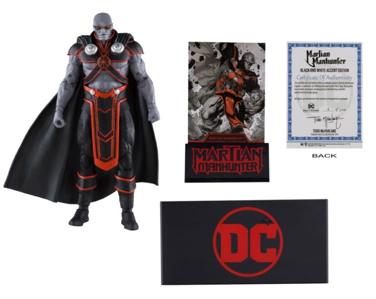McFarlane Toys DC Rebirth DC Multiverse Martian Manhunter Limited Black ...
