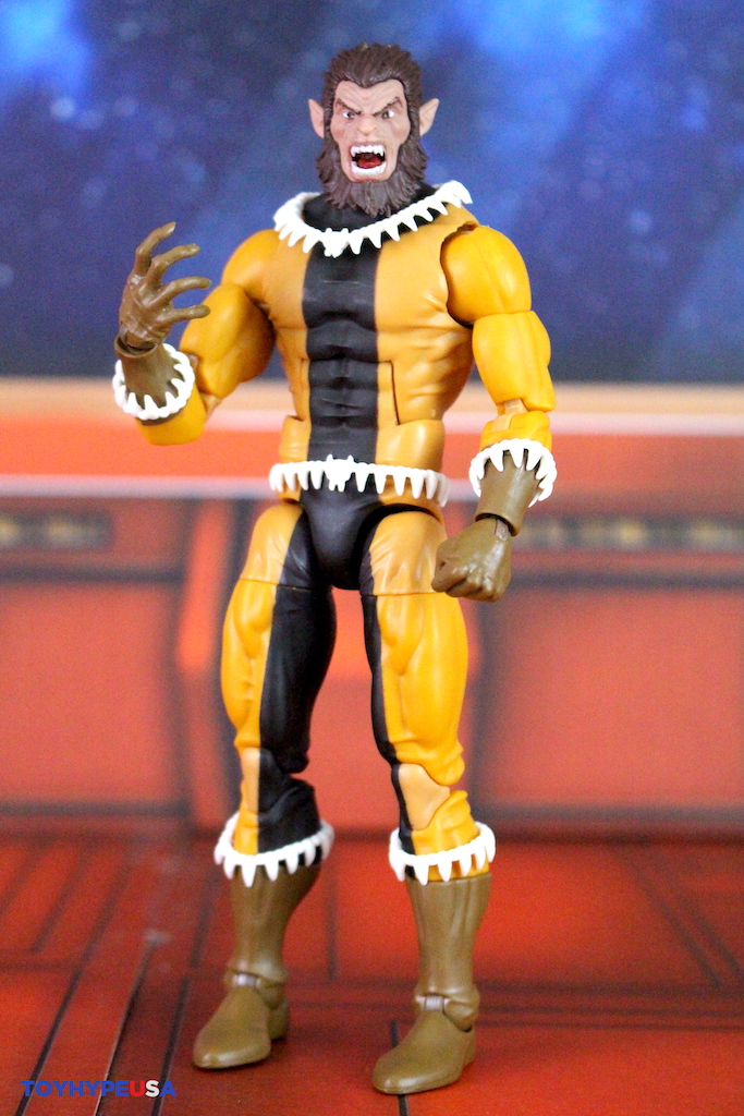 Hasbro Marvel Legends Fang & Kid Omega (Ch'od Build-A-Figure) Figures ...