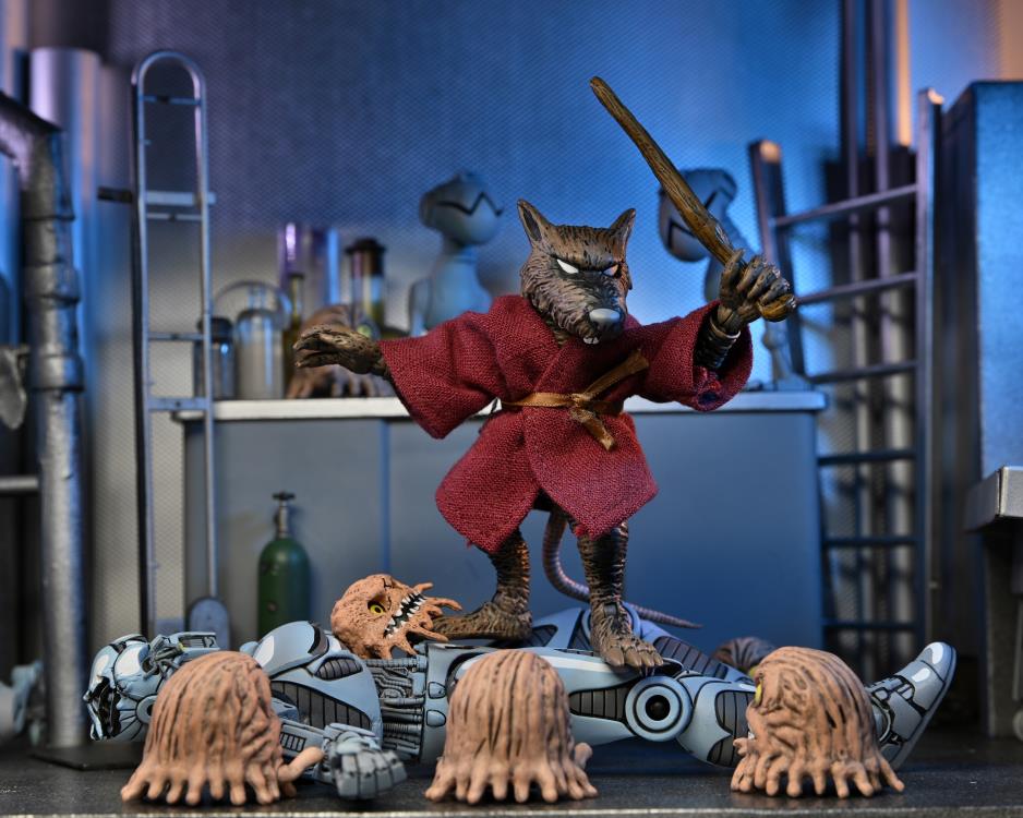 NECA Toys Teenage Mutant Ninja Turtles Ultimate Splinter (Mirage Comics ...