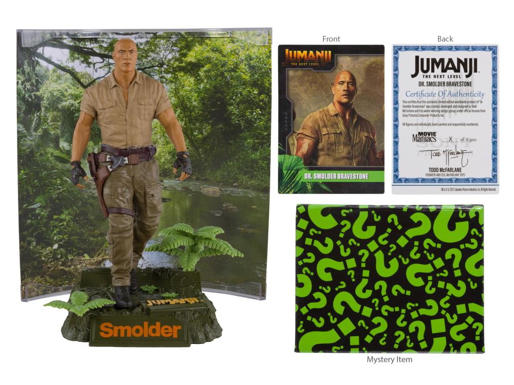 McFarlane Toys Jumanji: The Next Level Movie Maniacs Limited Edition ...
