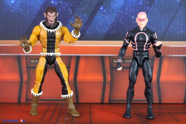 Hasbro Marvel Legends Fang & Kid Omega (Ch'od Build-A-Figure) Figures ...