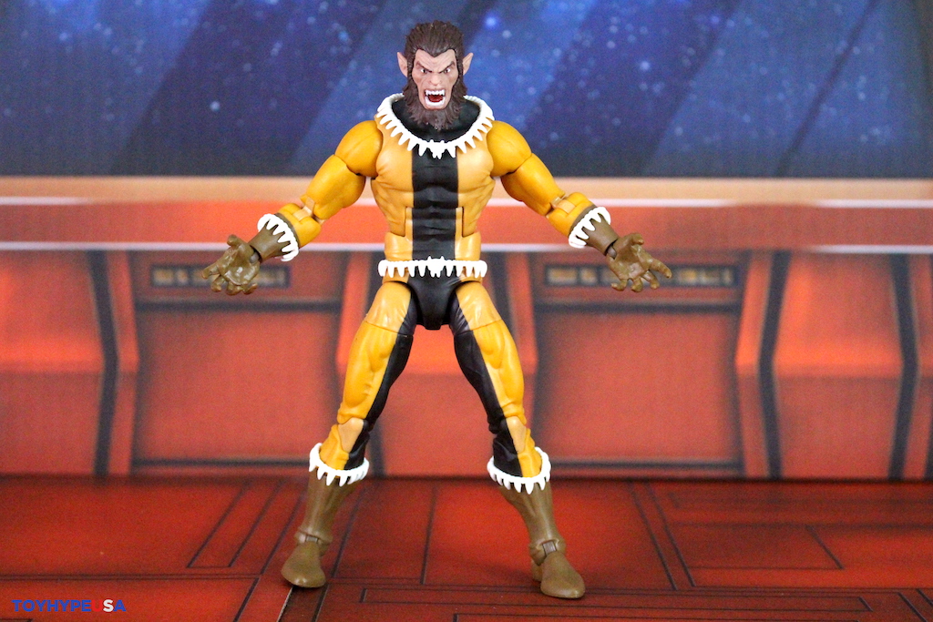 Hasbro Marvel Legends Fang & Kid Omega (Ch'od Build-A-Figure) Figures ...