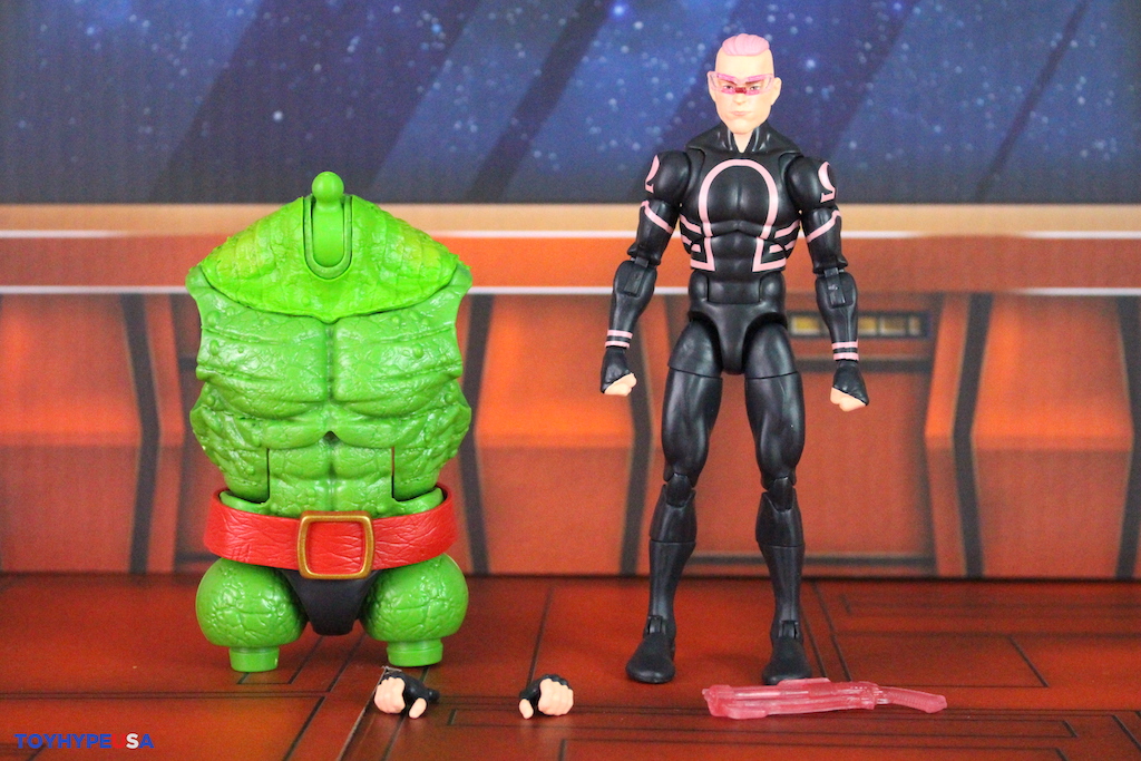 Hasbro Marvel Legends Fang & Kid Omega (Ch'od Build-A-Figure) Figures ...