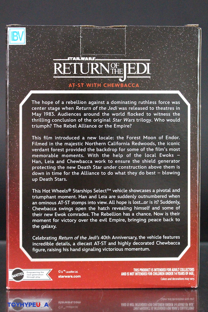 Mattel SDCC 2023 Exclusive - Hot Wheels Star Wars Episode VI: Return Of ...