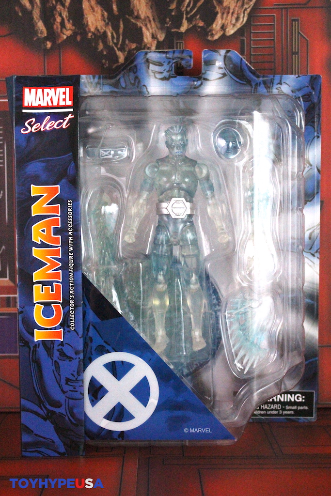 Diamond Select Toys Marvel Select Iceman Figure Review