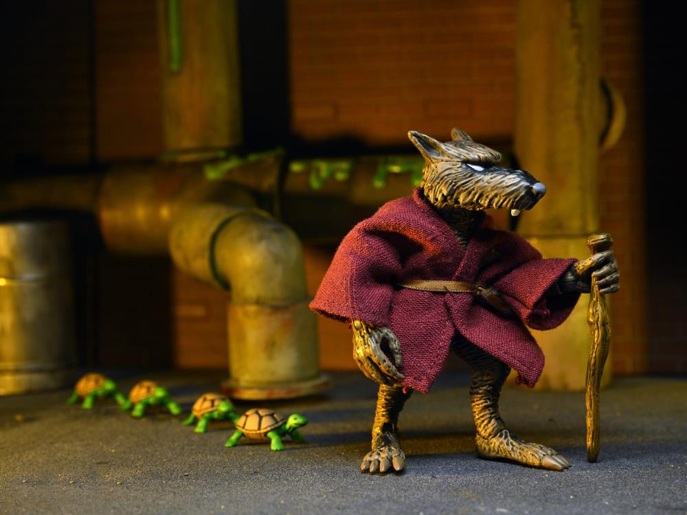 NECA Toys Teenage Mutant Ninja Turtles Ultimate Splinter (Mirage Comics ...