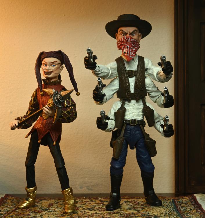 NECA Toys Puppet Master Ultimate Six-Shooter & Jester Two-Pack Pre-Orders