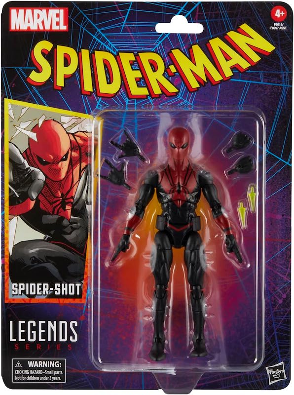 Hasbro Marvel Legends Spider-Man Spider-Shot, Tombstone & Hollow's Eve ...