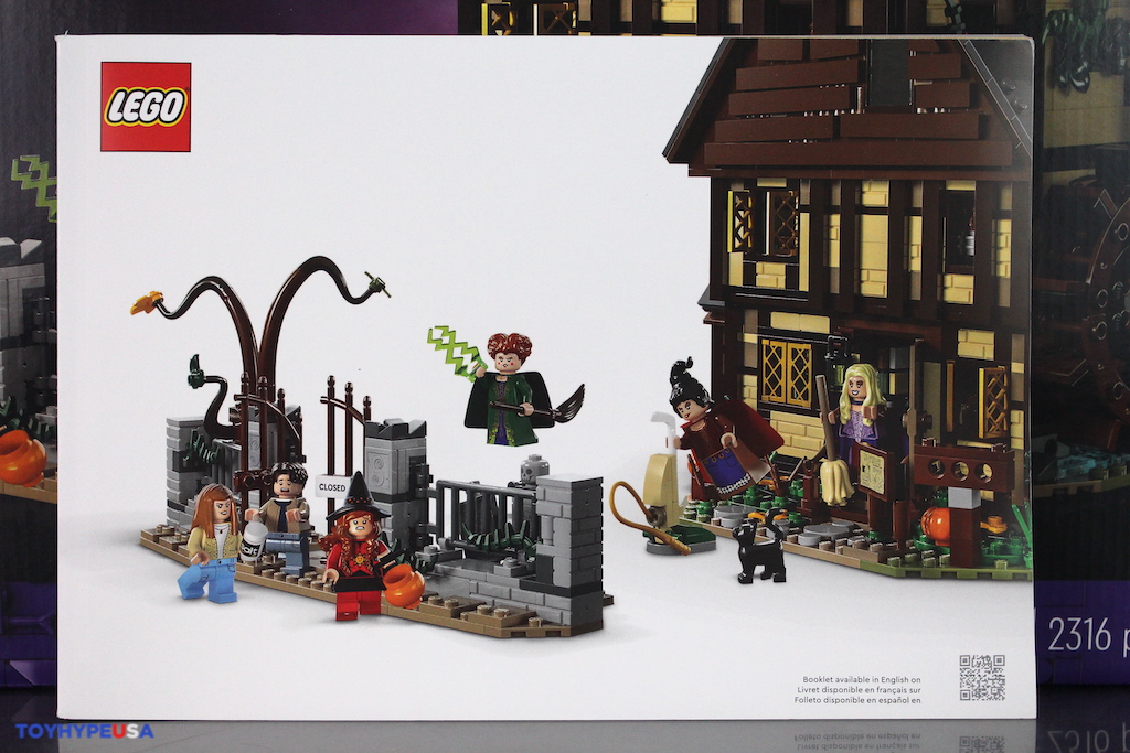 LEGO Ideas 21341 Disney Hocus Pocus: The Sanderson Sisters' Cottage Set ...