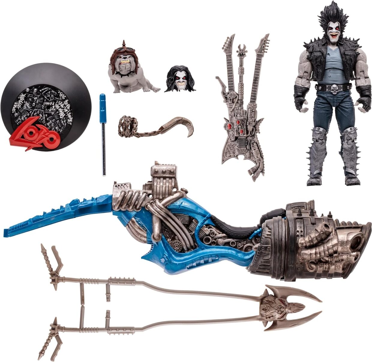 McFarlane Toys - DC Multiverse Lobo & Spacehog (Justice League of ...