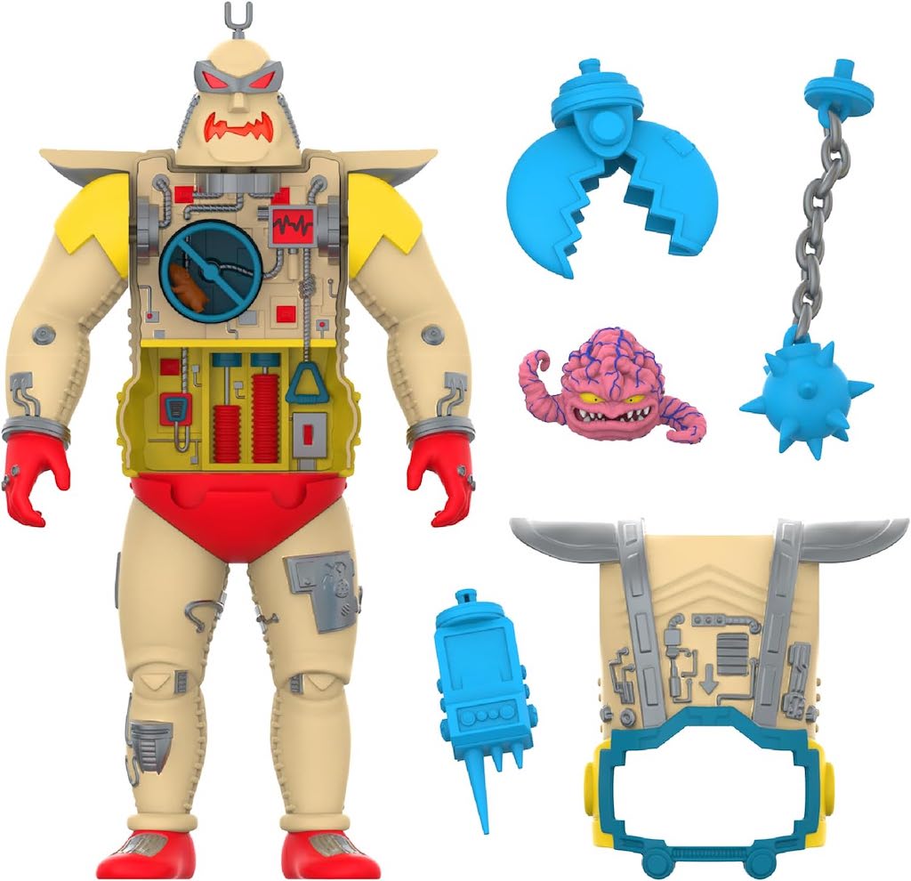 Super7 Teenage Mutant Ninja Turtles Super Cyborg - Krang Android (Full ...