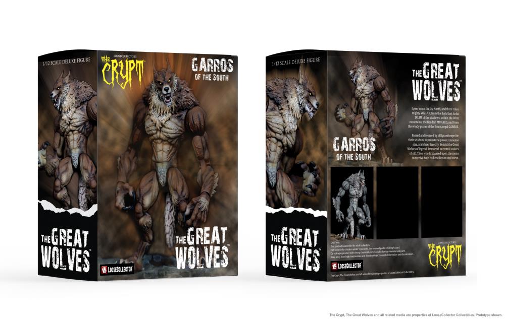 LooseCollector -The Crypt: Great Wolves Muraco & Garros Figures Pre-Orders