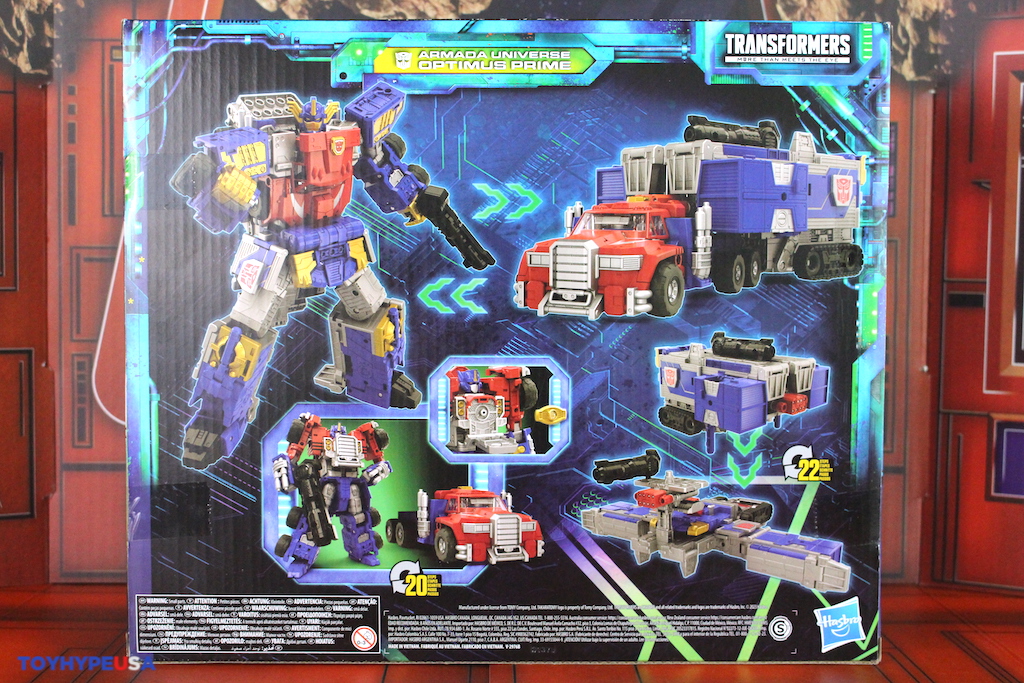 Hasbro Transformers Legacy Evolution Commander Armada Universe Optimus Prime Figure Review