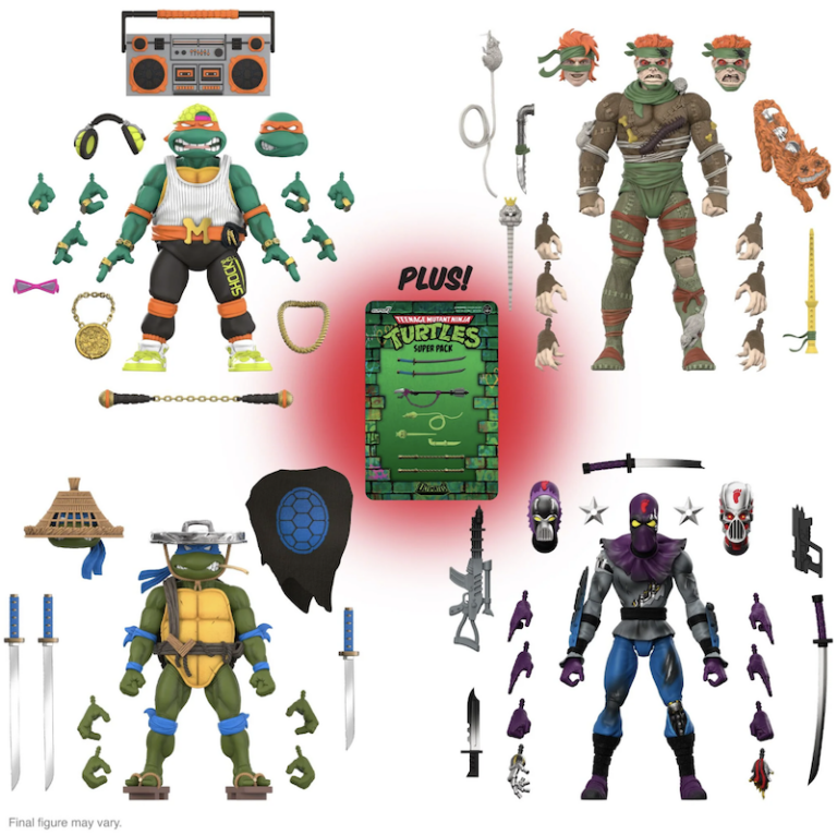 Super7 Teenage Mutant Ninja Turtles Ultimates! Wave 11 - Rat King ...