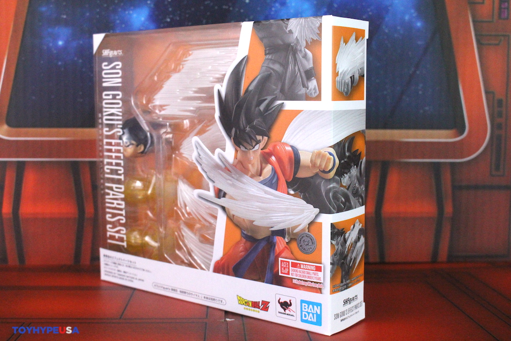 Bandai Collectibles - S.H. Figuarts Dragon Ball Z Goku's Effect Parts ...