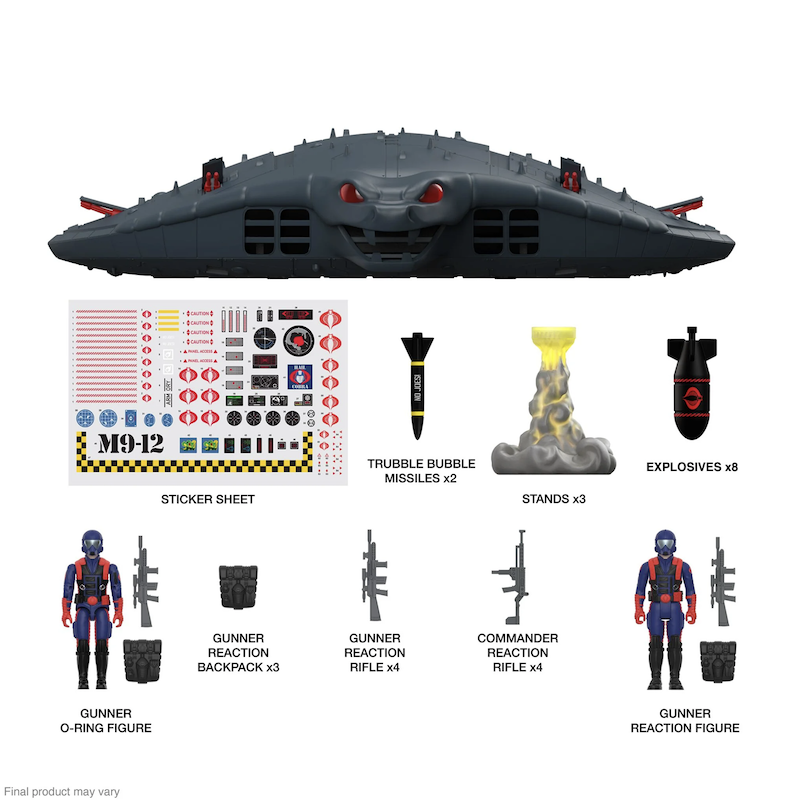 Super7 G.I. Joe ReAction Cobra Mothership Vehicle Crowdfunding Campaign