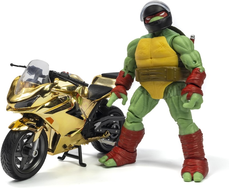 The Loyal Subjects Teenage Mutant Ninja Turtles BST AXN Raphael 5-inch ...