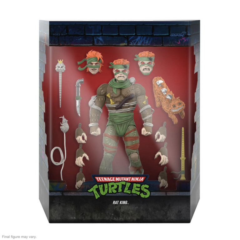 Super7 Teenage Mutant Ninja Turtles Ultimates! Wave 11 - Rat King ...
