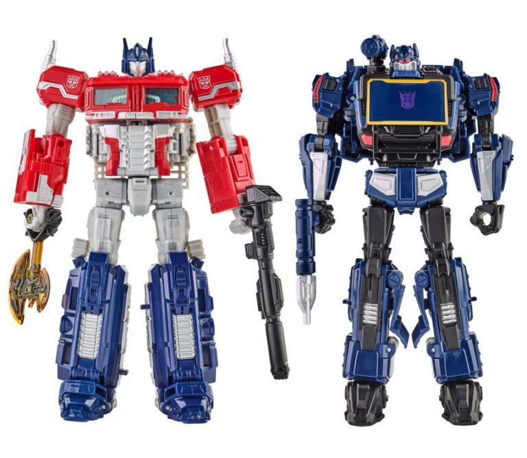 Hasbro Transformers: Reactivate Soundwave vs. Optimus & Starscream vs ...