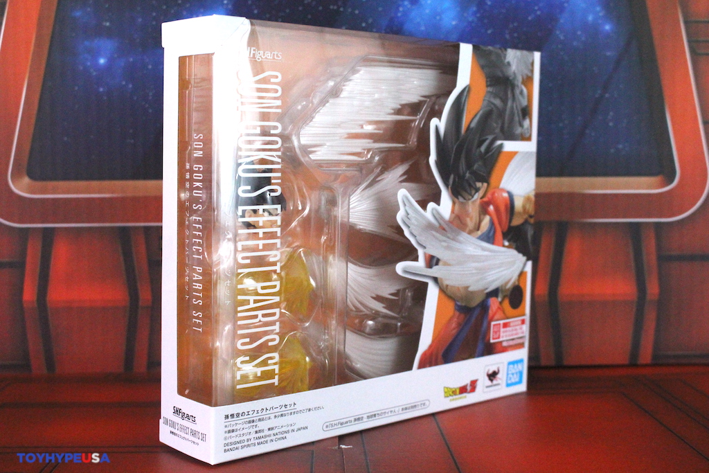 Bandai Collectibles - S.H. Figuarts Dragon Ball Z Goku's Effect Parts ...
