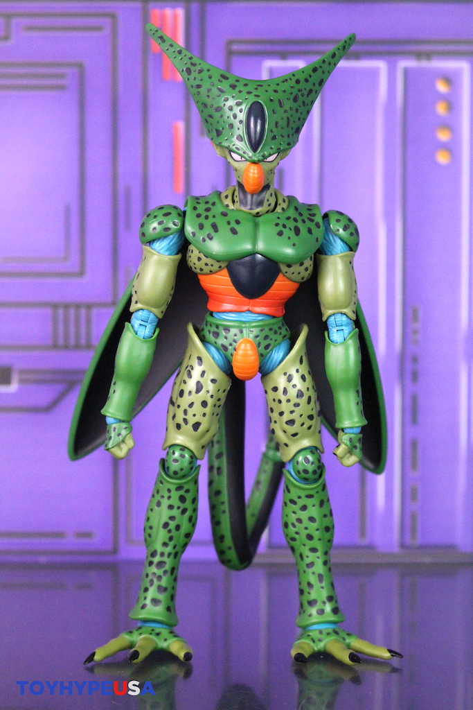 S.H. Figuarts Dragon Ball Z Cell 1st Form Figure Review