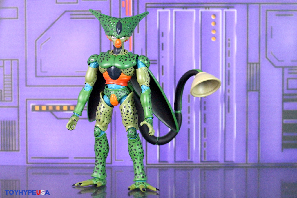 S.H. Figuarts Dragon Ball Z Cell 1st Form Figure Review