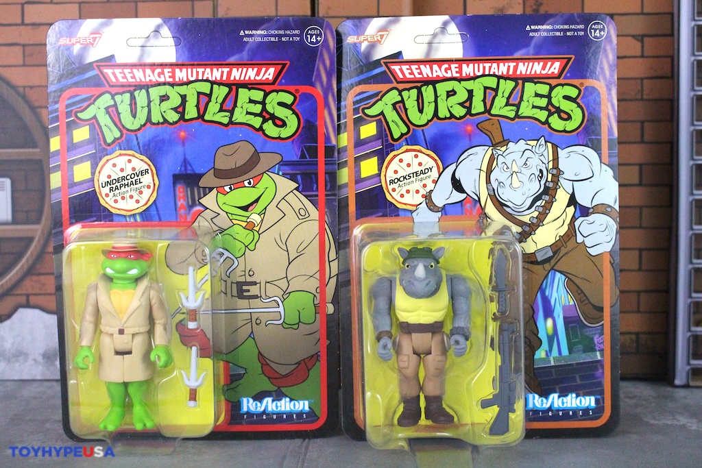 Super7 Teenage Mutant Ninja Turtles ReAction Wave 8 (Cartoon) Figures ...