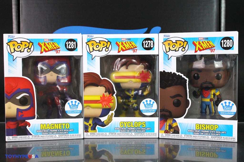 Funko X-Men '97 Pop! Vinyl Cyclops, Magneto & Bishop Figures Review