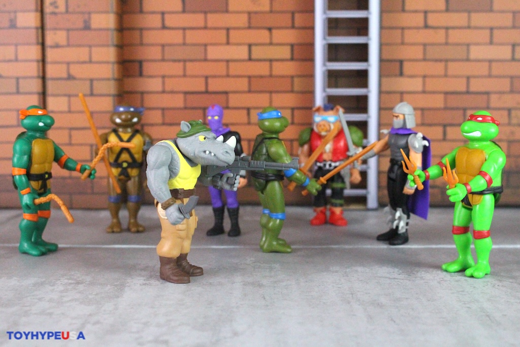 Super7 Teenage Mutant Ninja Turtles ReAction Wave 8 (Cartoon) Figures ...