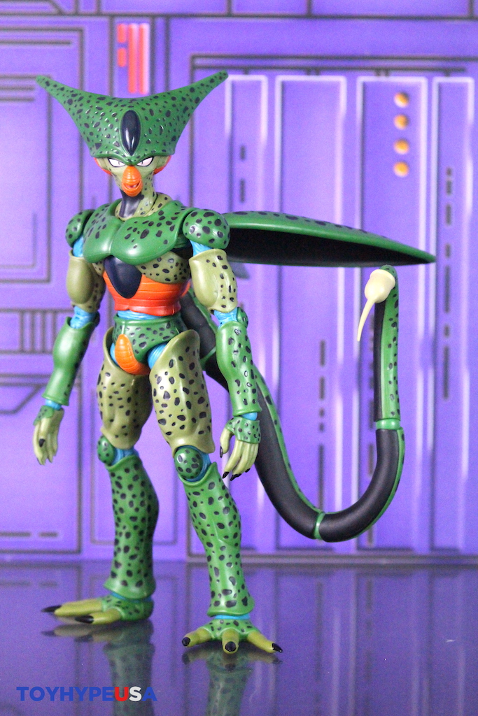 S.H. Figuarts Dragon Ball Z Cell 1st Form Figure Review