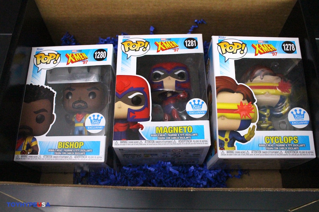 Funko X-Men '97 Pop! Vinyl Cyclops, Magneto & Bishop Figures Review