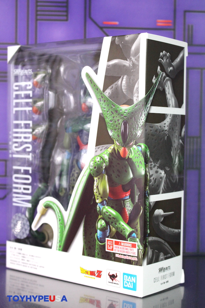 S.H. Figuarts Dragon Ball Z Cell 1st Form Figure Review